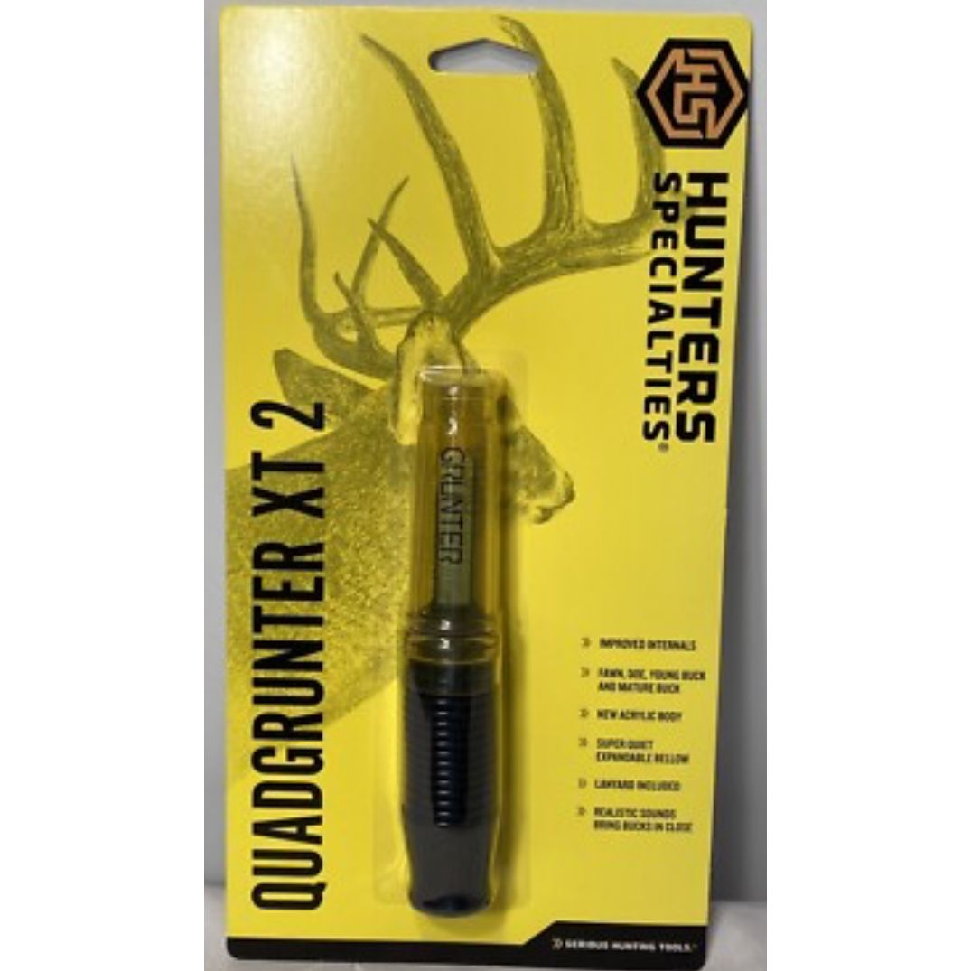 HUNTERS SPECIALITIES Quadgrunter 2.0 - 4-in-1 Deer Grunt Call | OffGrid ...
