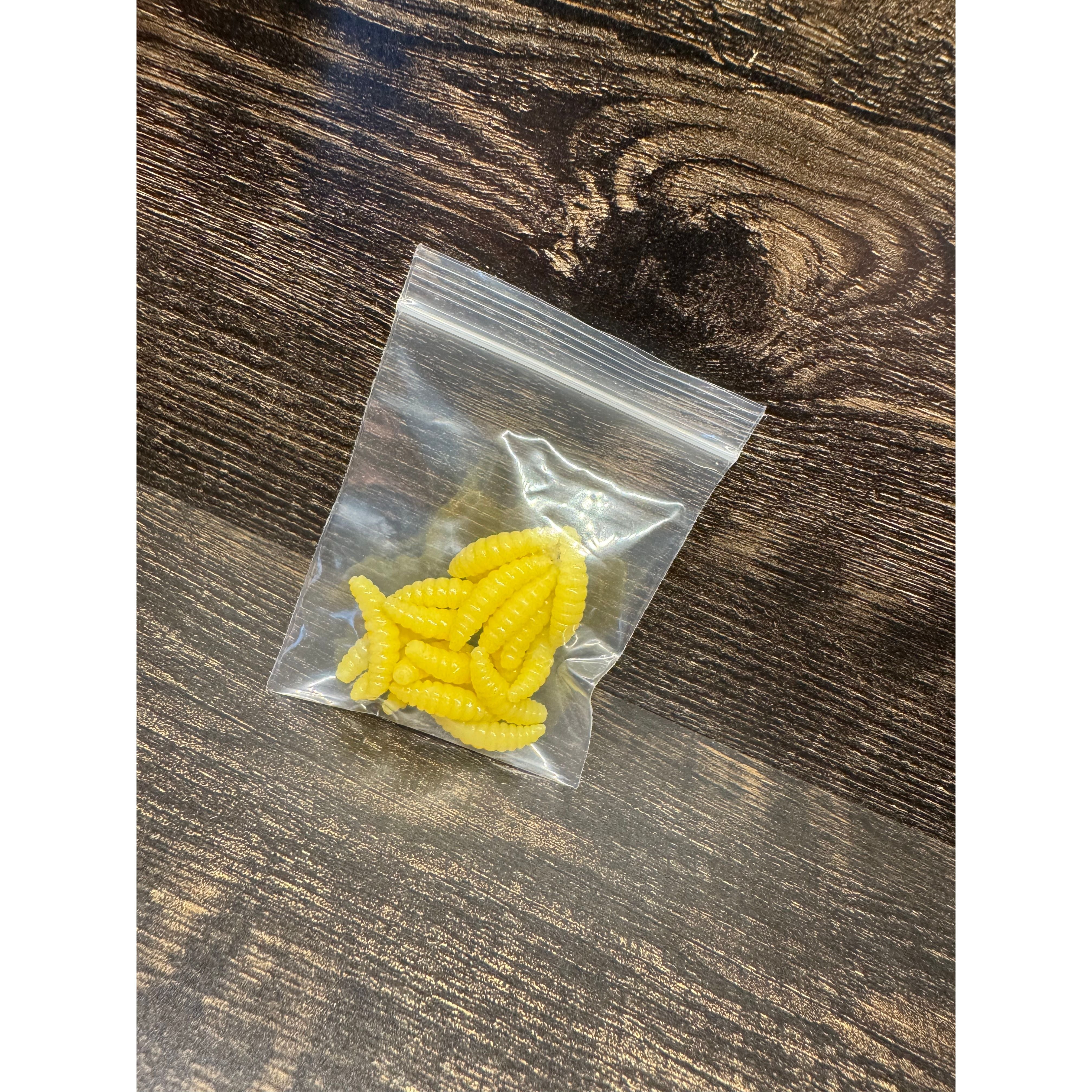 Artificial Maggots 20 pcs - Ice Fishing Bait | OffGrid Fishing ...